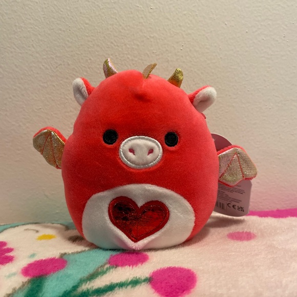 Squishmallows | Toys | Squishmallows Dragon Baiden Red 45 Nwt | Poshmark
